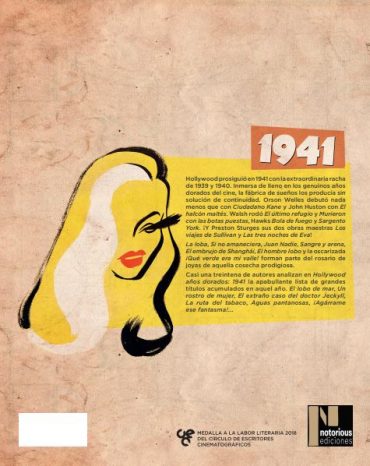 Hollywood años dorados: 1941 – Notorious Ediciones